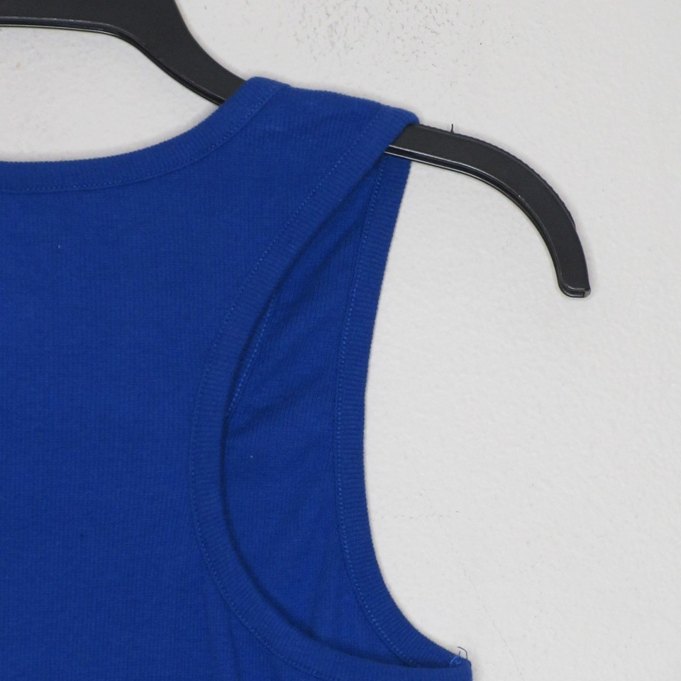 NWT Nascar For Her Women's Blue Ribbed Jimmie Johnson #48 Tank Top XL ...