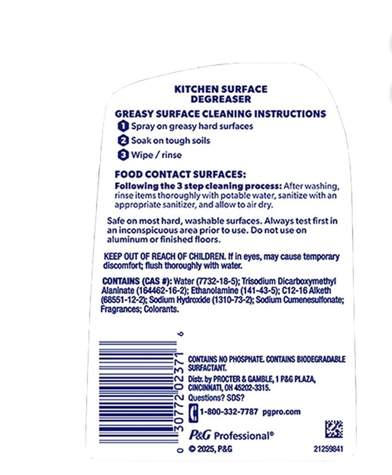 Dawn Professional Multi-Surface Heavy Duty Degreaser Spray,32 fl.oz ...