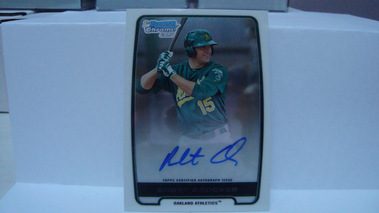 2012 Bowman Chrome Bobby Crocker Auto Rc | eBay