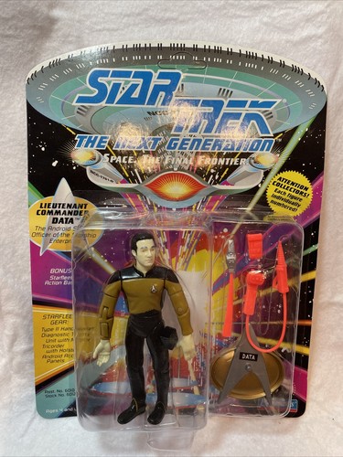Lt. Commander Data Action Figure Star Trek: TNG (1992) Playmates ...