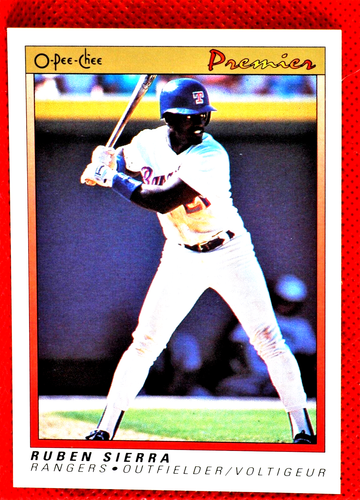 1991 O-Pee-Chee Premier - #109 Ruben Sierra for sale online | eBay