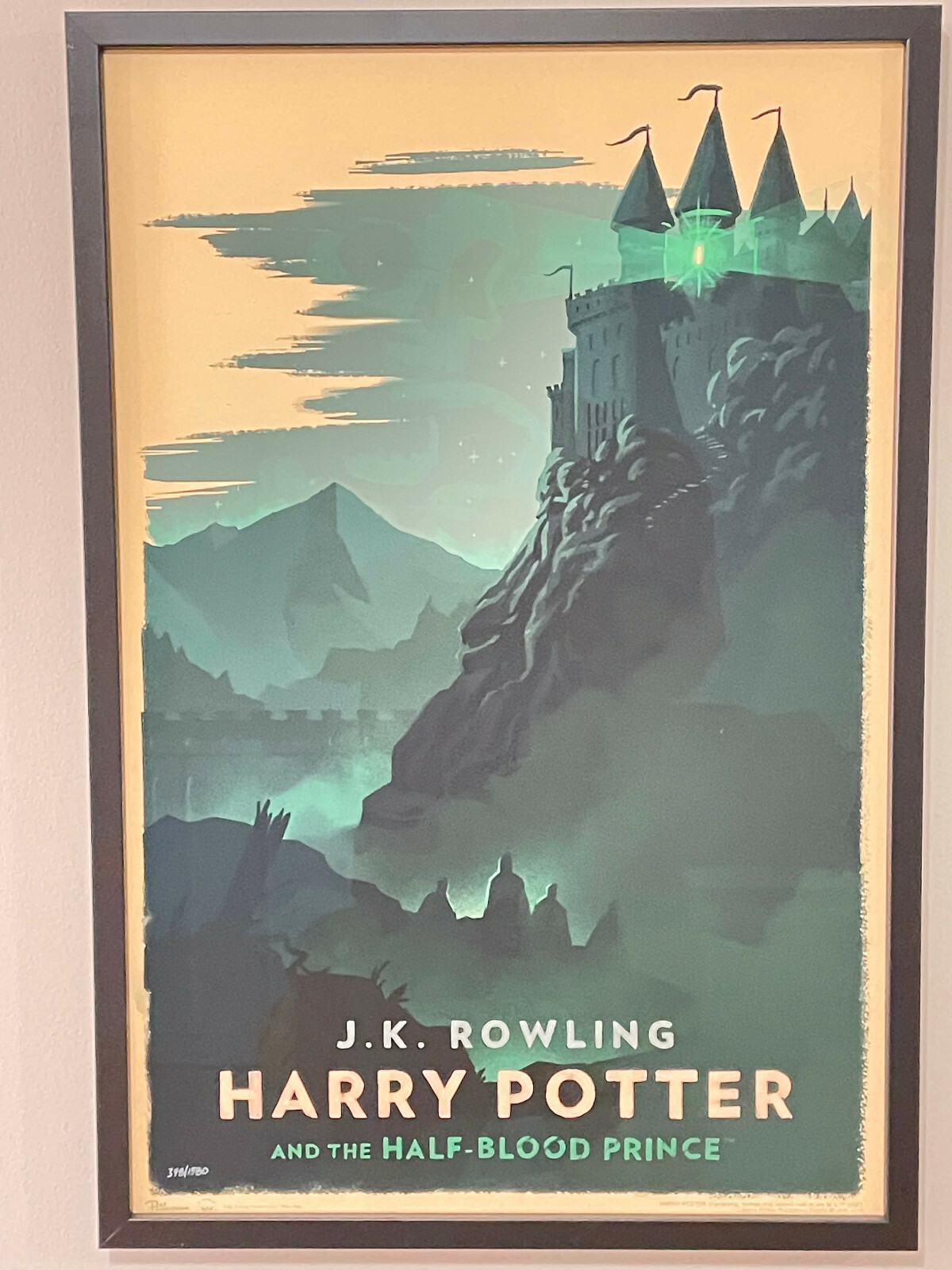 Olly Moss HARRY POTTER Complete Set Matching # Poster Ltd Ed Print ...