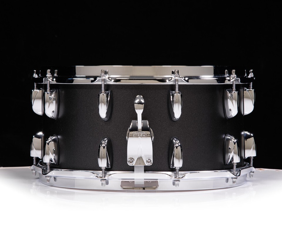Gretsch Brooklyn 7x14 Satin Oil Snare Drum - Satin Black Metallic | eBay