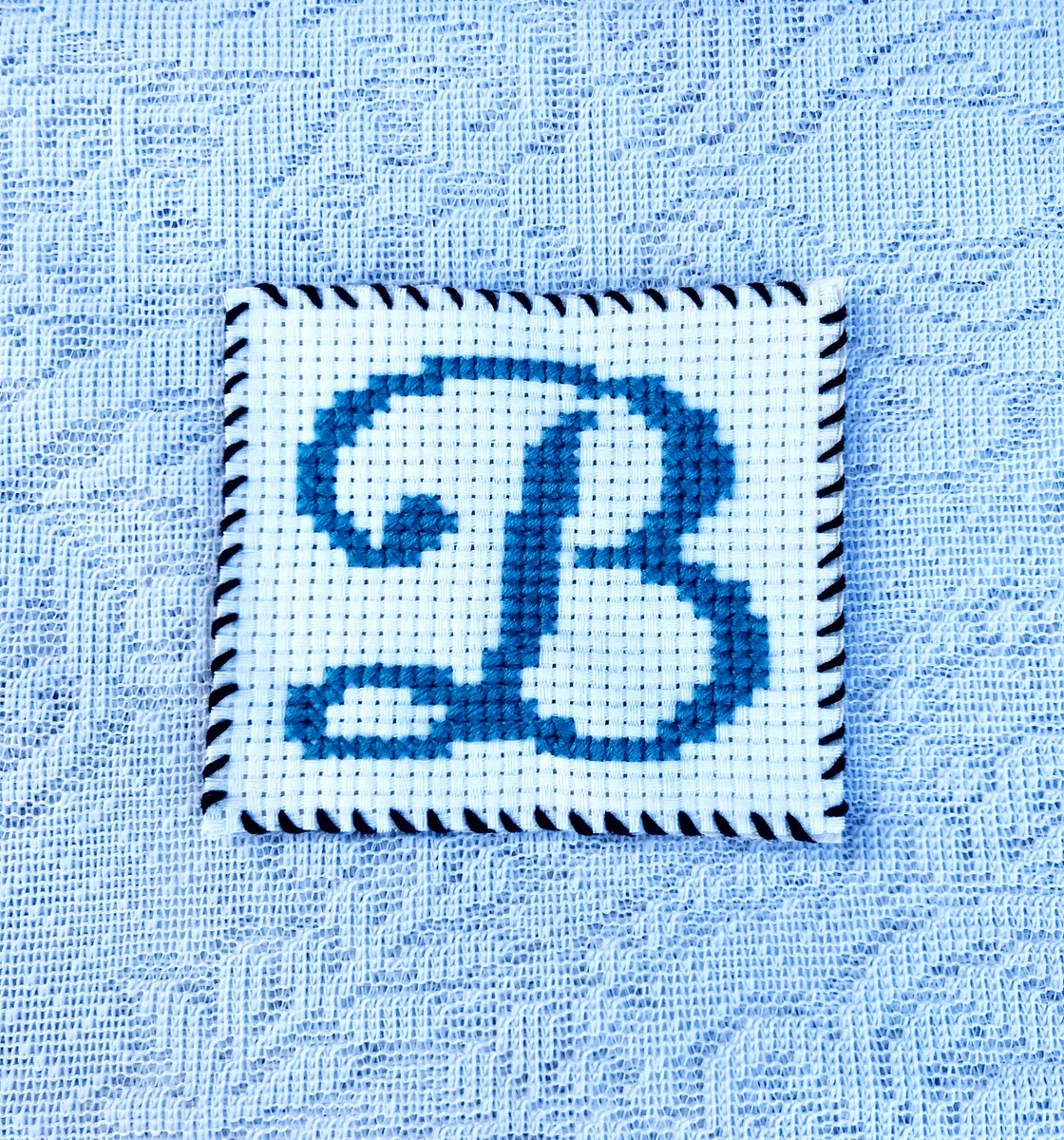 Cross Stitch Cursive Alphabet