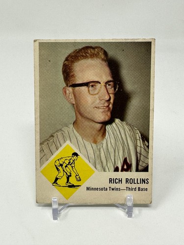 1963 Topps Baseball Rich Rollins Card #24 VG | eBay