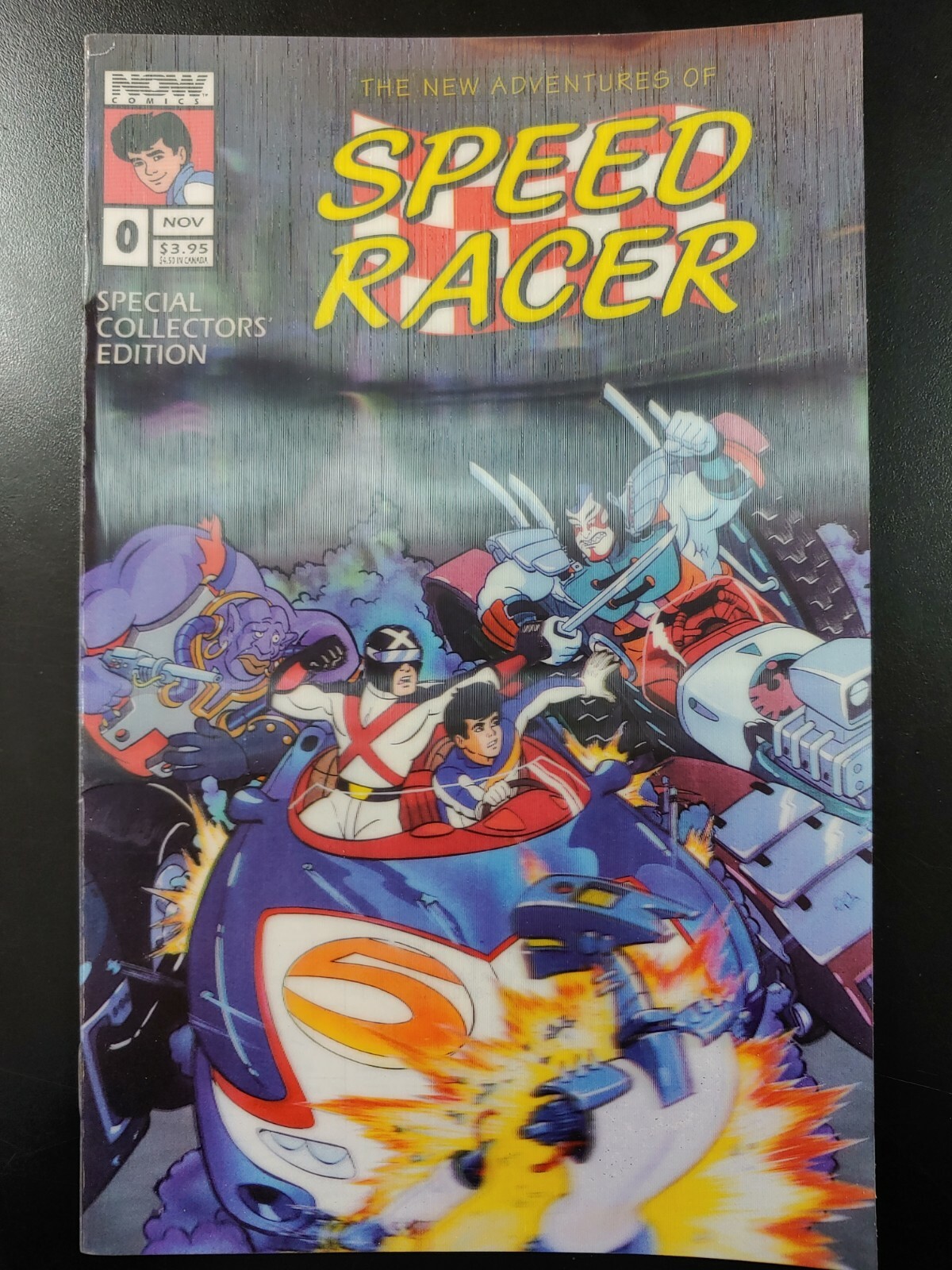 ⭐️ NEW ADVENTURES of SPEED RACER #0 (1st Issue) (1993 MARVEL Comics) VF ...