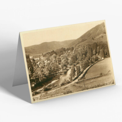 GREETING CARD - Vintage Scotland - Burnfoot. Westerkirk | eBay UK