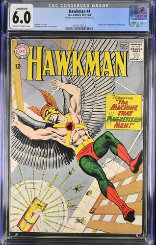 Hawkman #4 (DC Comics October-November 1964) for sale online | eBay