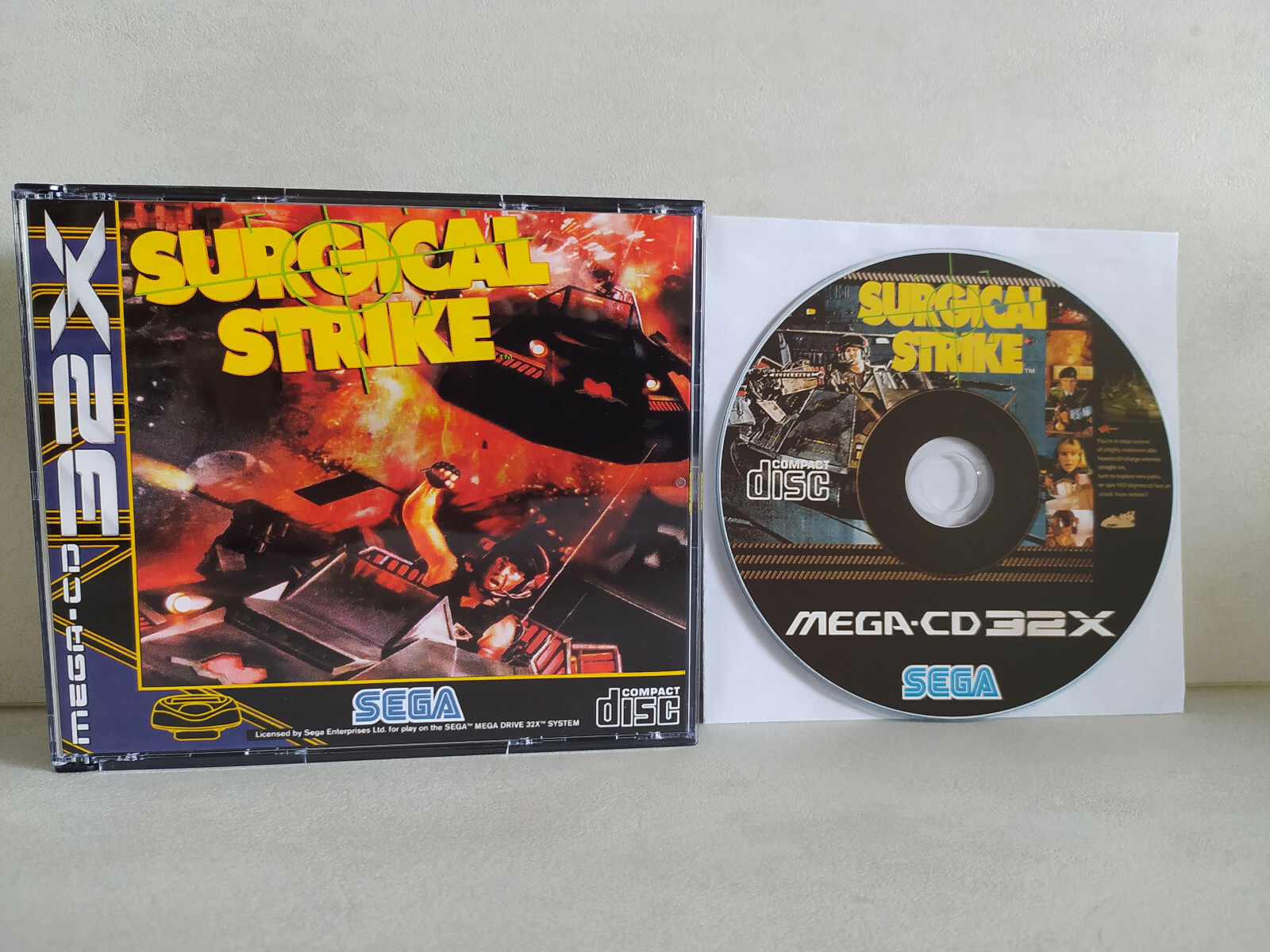 Surgical Strike Sega 32X - Prix - Photo - Présentation