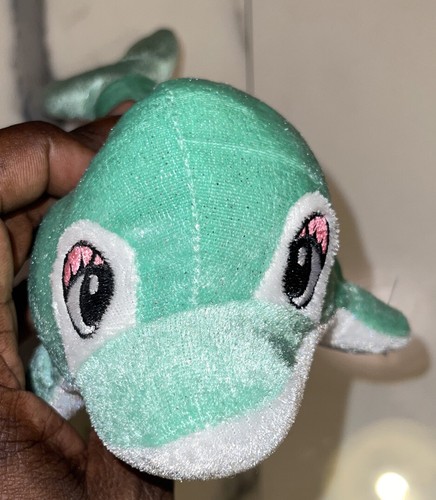 Goffa Whale Plush Stuffed Animal Toy Green Glitter Ages 3 and Up 11 ...