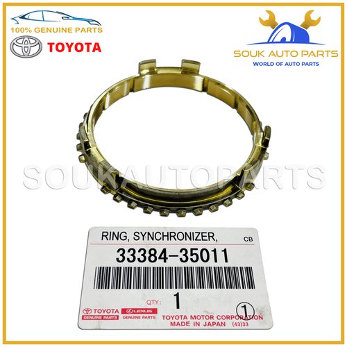 33384-35011 Genuine Toyota RING, SYNCHRONIZER, OUTER NO.3 3338435011 ...