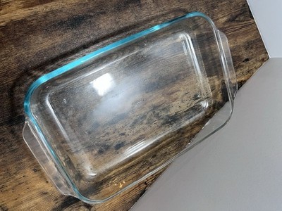 PYREX #233-R Clear Glass 13x9x2 3Qt Casserole/Baking Dish Lasagna Pan ...