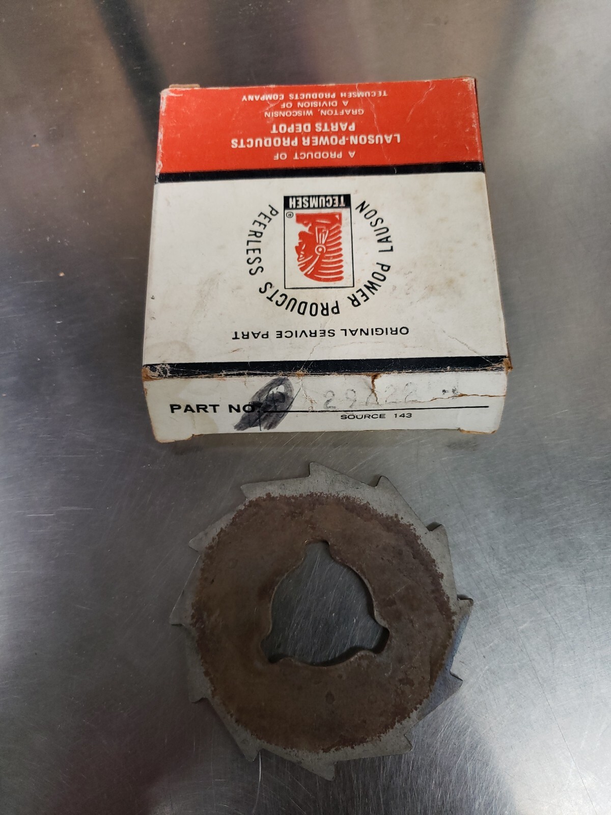 New Genuine Tecumseh Notched Gear 29722 QTY 2 | eBay