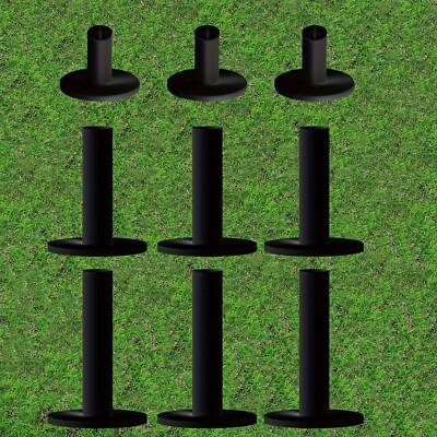 3 Size Rubber Golf Mat Tees 9 Set Premium Driving Range Practice Tee US ...