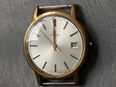 Omega tool 9070 60s Dress Watch Manual 34mm Gold Plated Spares Repairs ...