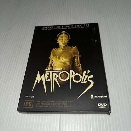 Metropolis Special Edition DVD COB Fantastic 2-disk looks Art Deco ...