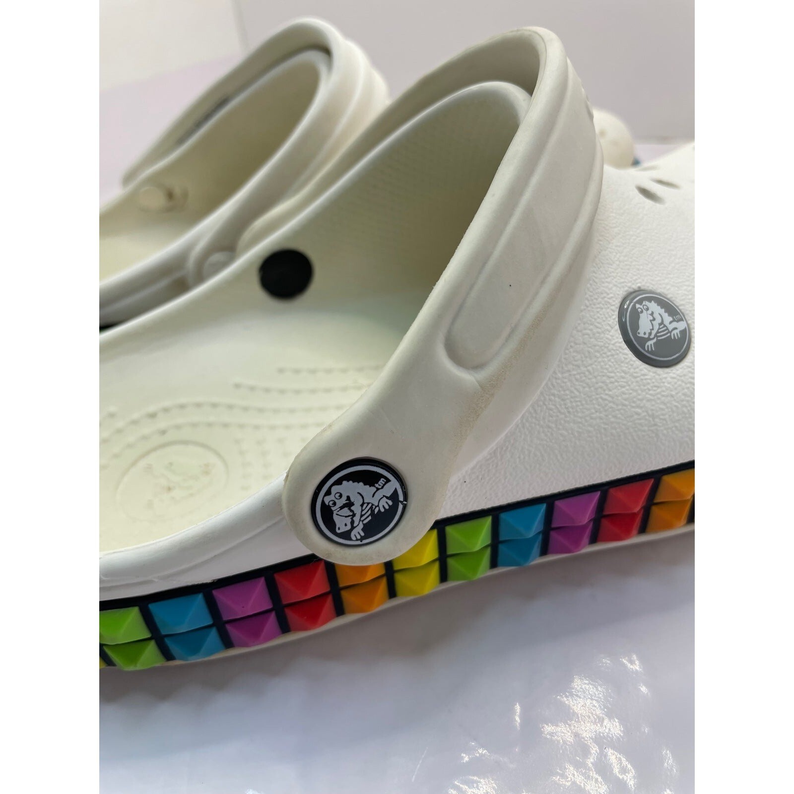 Crocs 3D Shapes Clogs 6M/8W - Gem