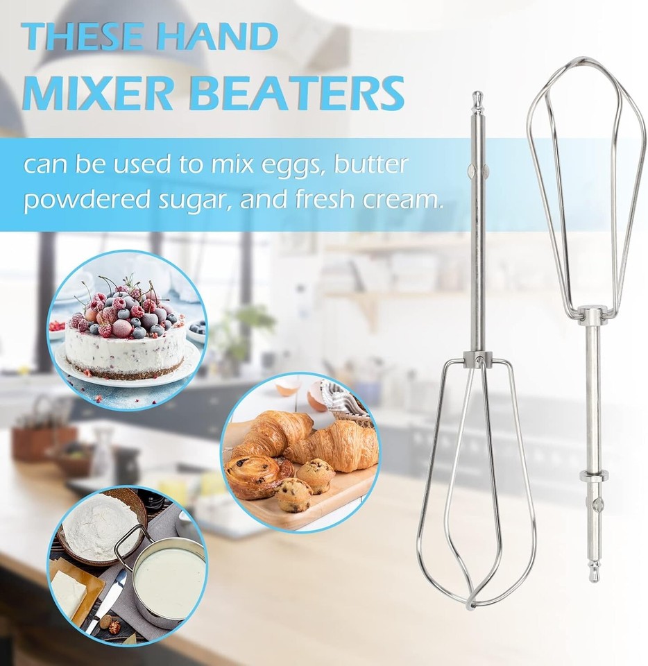 Hand Mixer Beaters Compatible with Cuisinart CHM Mixer HM-50 HM-70 9 7 ...