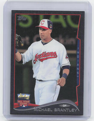 2014 Topps Update #US-176 Michael Brantley Black #/63 | eBay