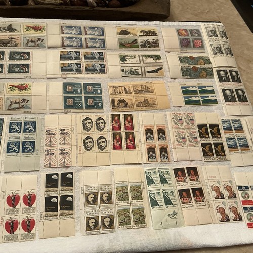 LOT OF 34 DIFFERENT U.S. STAMP PLATE BLOCKS OF 4 New Unused Lot 7 | eBay