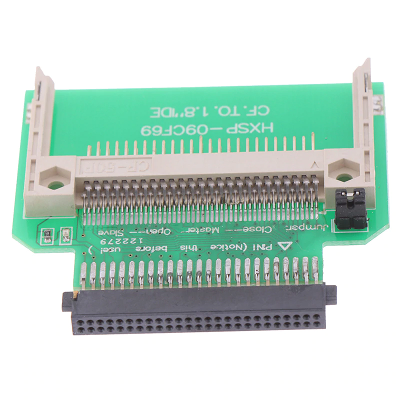 Compact Flash CF Memory Card to 50pin 1.8" IDE Hard Drive SSD Converter ...