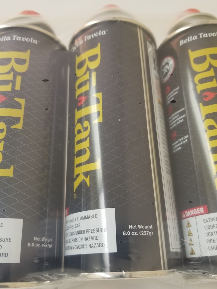 Butane Fuel Canister 4 PACK 8oz Camping Stove Fuel - SHIPS FROM NORTH ...