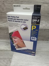 2 Sony Color Print Cartridge Ribbon Svm-f40p 4"x6" Dpp-f Series SVM ...