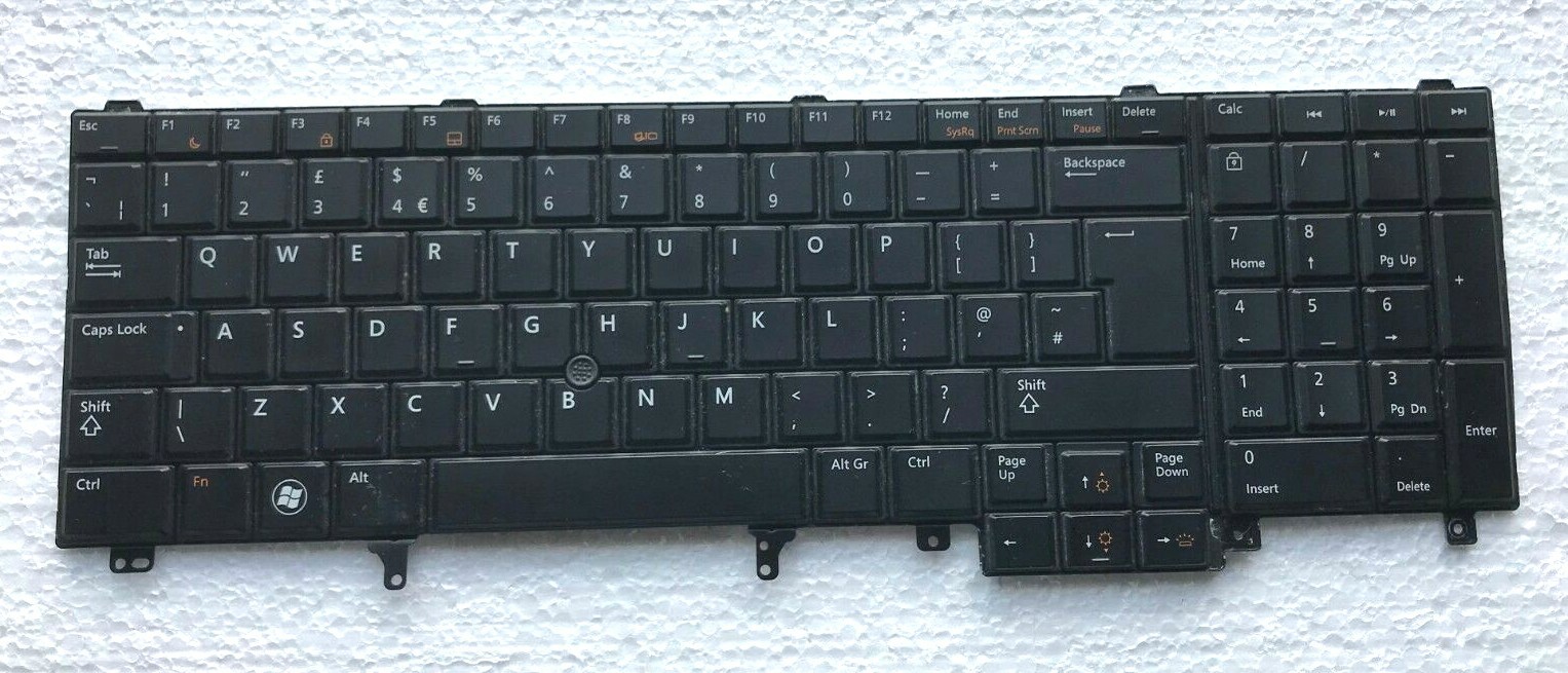Dell Precision M4700 M4600 M4700 M6600 M6700 *Single* UK Keyboard Key ...