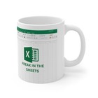 Funny 'Freak in the sheets' Excel mug gift idea for coworkers ...
