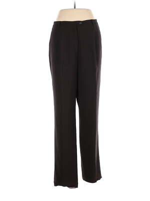 Nygard Collection Women Brown Dress Pants 16 | eBay