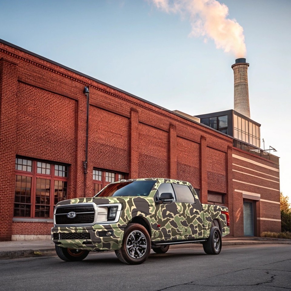 Premium Camouflage Camo Drake Forest Style Car Vinyl Wrap Decal Sheet ...