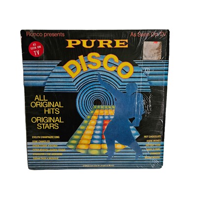 RONCO 'PURE DISCO' 2259 Record LP ORIGINAL ARTISTS Excellant Can Play ...