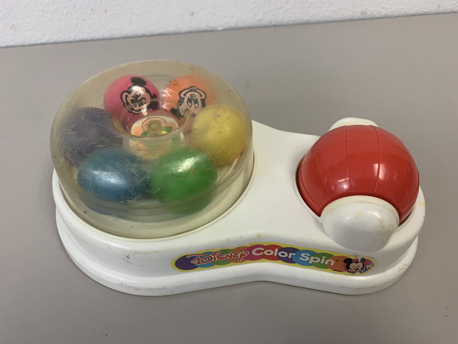 Vintage 1986 Mattel Disney Color Spin Toy Mickey Mouse | eBay