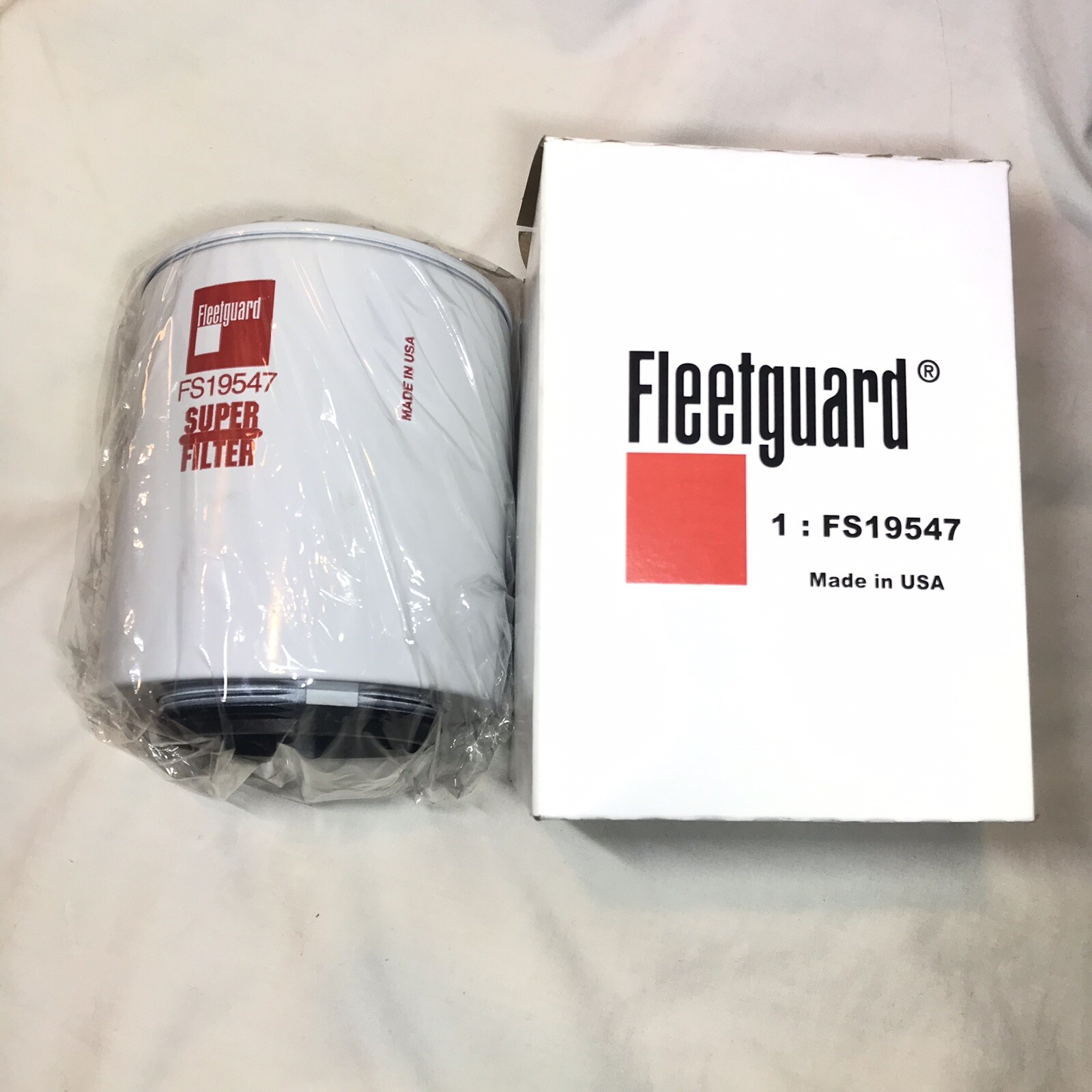 FLEETGUARD FS19547 - Fuel filter cross reference