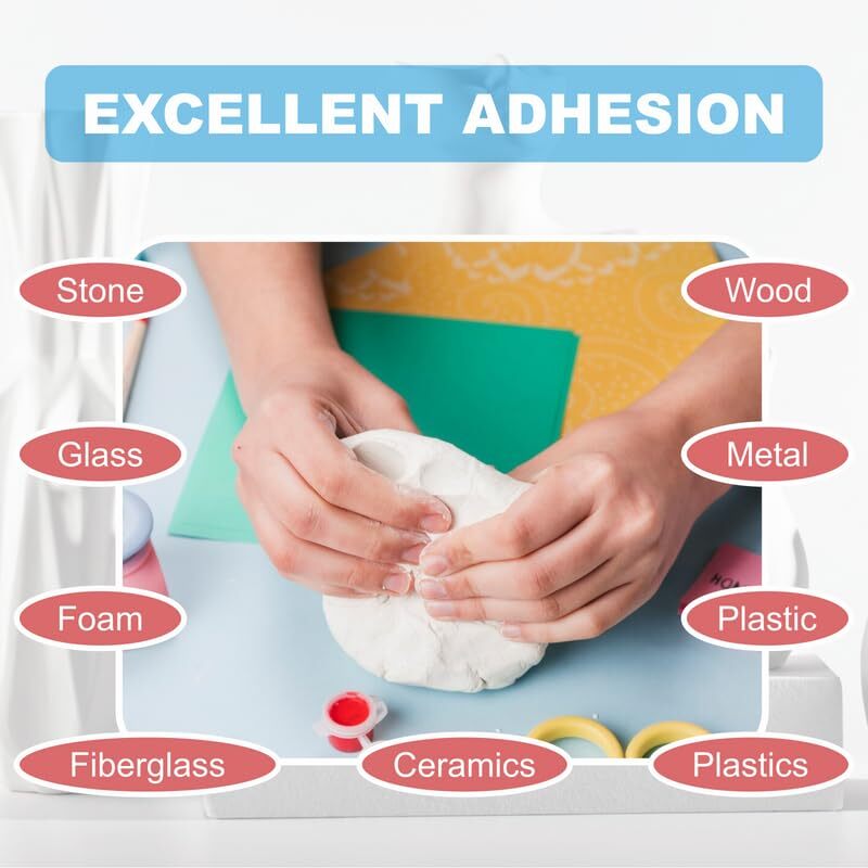 White Epoxy Sculpt Clay, 1 Pound Self-Hardening AB Epoxy Sculpt Pool ...