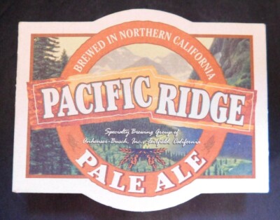 Ten Pacific Ridge Pale Ale Costers. 1996 | eBay