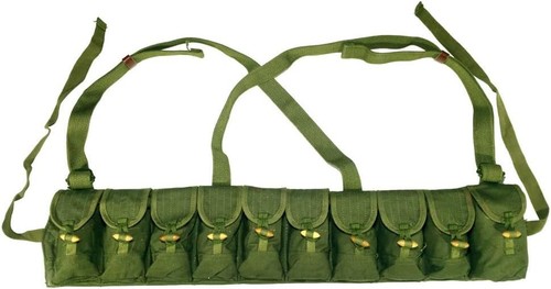 Original Type 56 Semi Chest Rig Military Surplus 10-Pocket Canvas SKS 7 ...