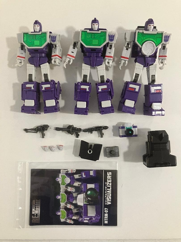 Transformers G1 Masterpiece Make Toys MTRM-07 Visualizer Complete! 2015 ...