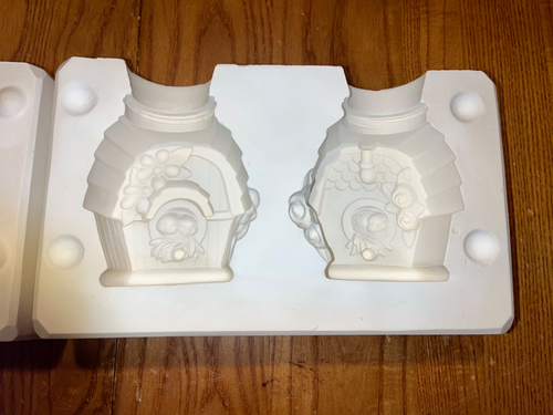 Birdhouse Salt and Pepper Shakers ceramic slip casting mold Boothe ...