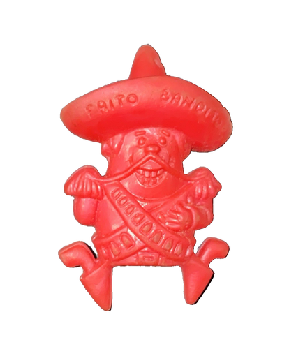 Vintage Frito Bandito RED Pencil Topper Eraser 1968 Frito-Lay GREAT ...