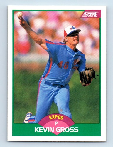 1989 Score Rookie & Traded Kevin Gross Montreal Expos #39T | eBay
