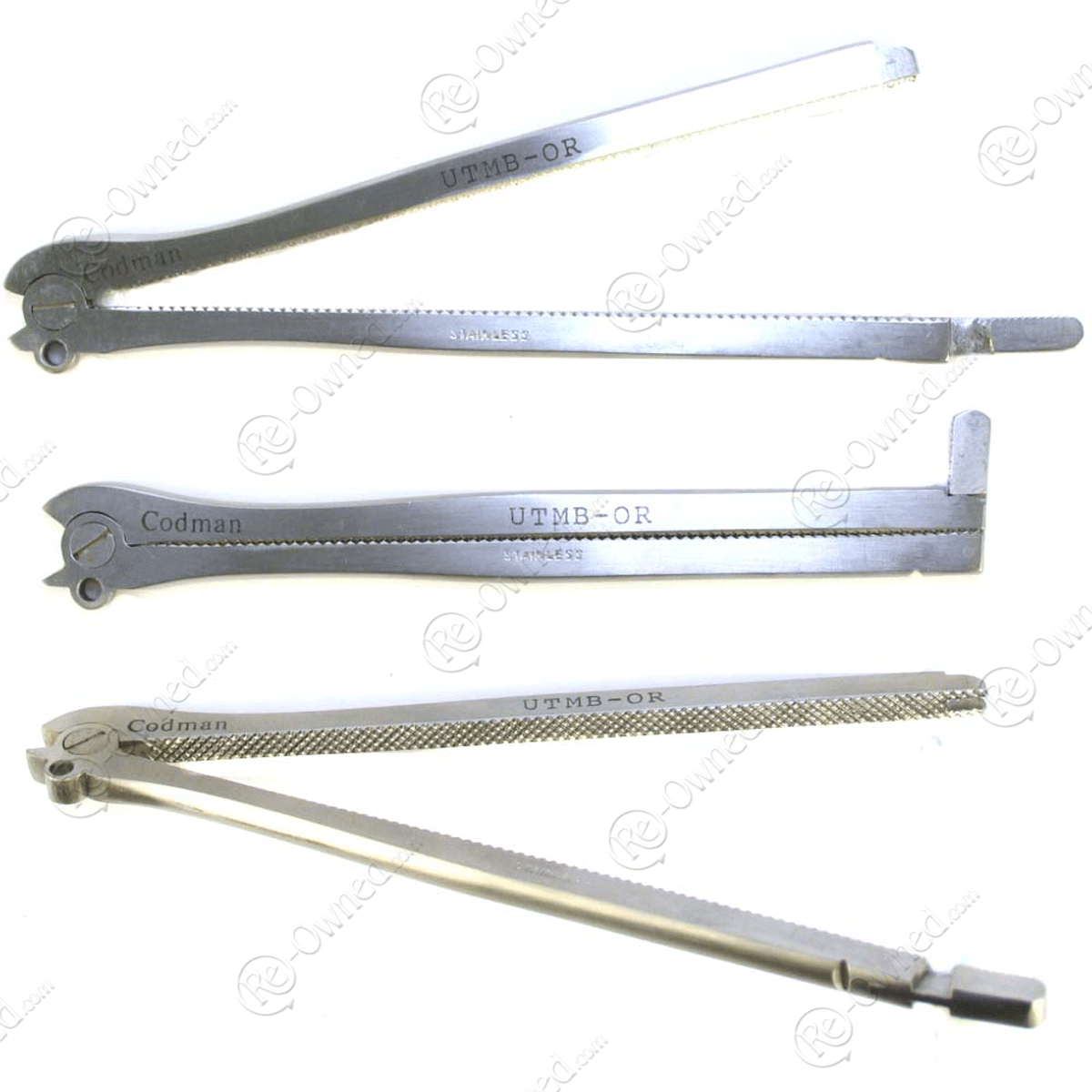 Codman 19-4092 De Martel-wolfson Intestinal Clamp Set of 3 for sale ...