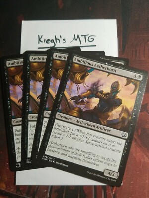 Mtg Ambitious Aetherborn x4 | eBay