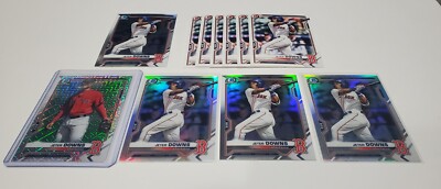 (11) JETER DOWNS 2021 Bowman Chrome Mega Box Mojo Refractor #BDC-177 ...