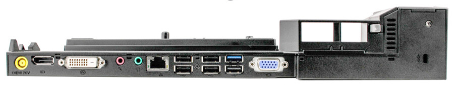 LENOVO DOCKING STATION THINKPAD T430 T430S T510 T510i T520 + SCHLÜSSEL ...