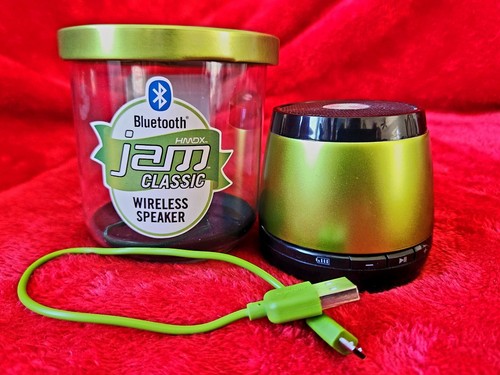 Jam Classic Rechargeable Bluetooth Wireless Speaker HMDX Green | eBay