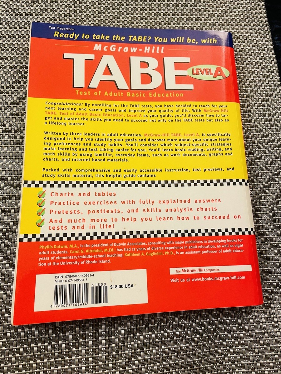 Test Of Adult Basic Education