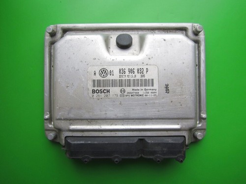 ECU Engine Control Unit VW Golf4 1.4 036906032P 0261207179 ME7.5.10 | eBay