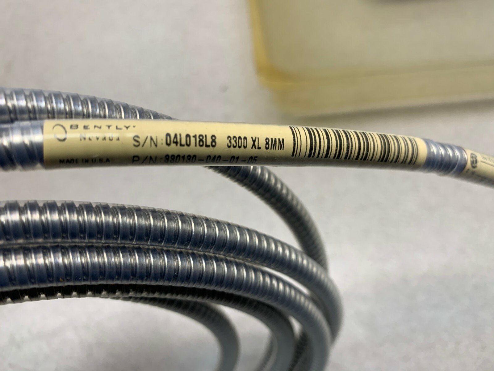 NEW BENTLY NEVADA 3300 XL 8MM PROXIMITY CABLE 330130-040-01-05 | eBay