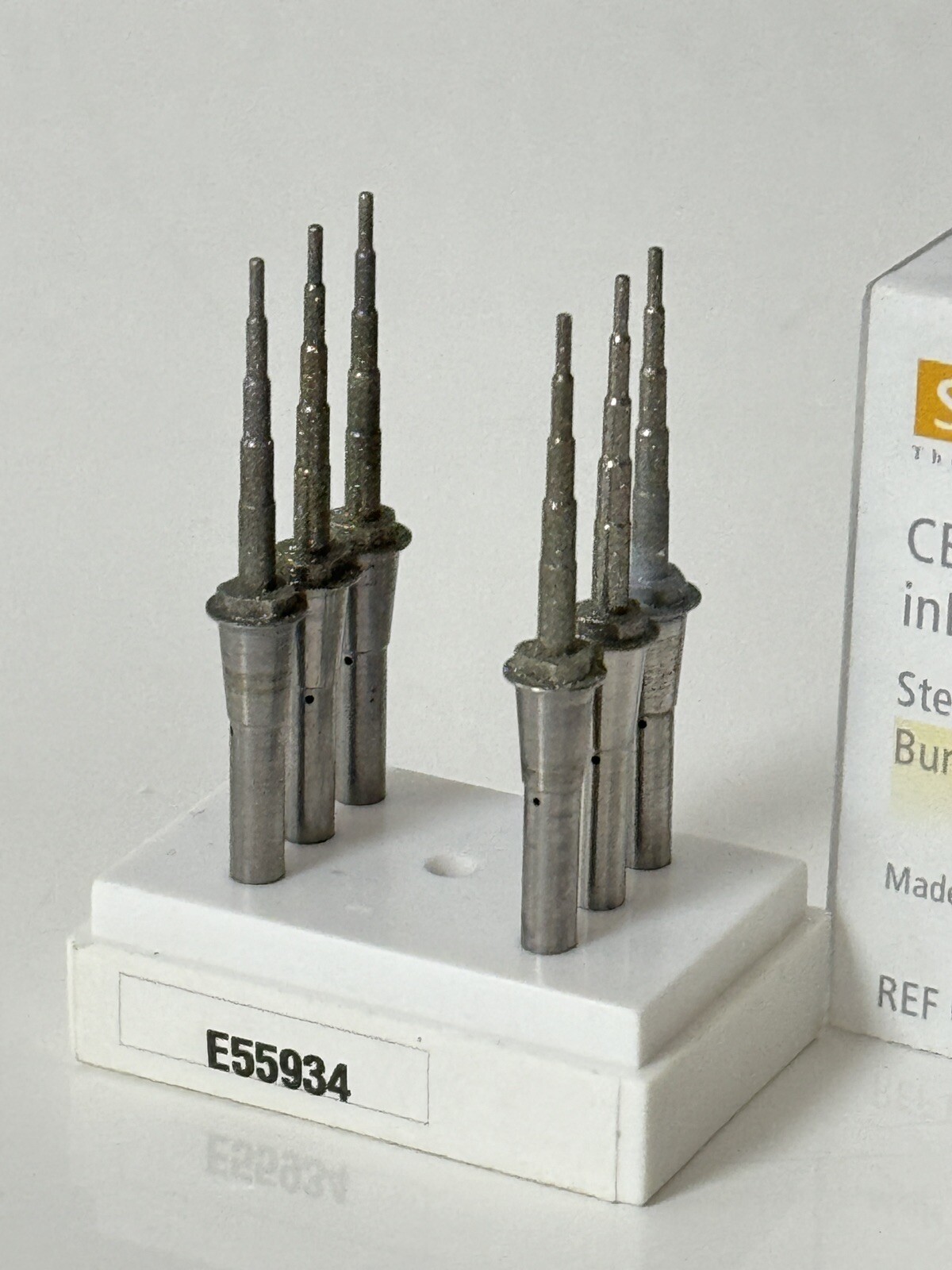 6x Sirona CEREC inLab MC XL Step Bur 20 62 59 597 Schleifer Fräser ...